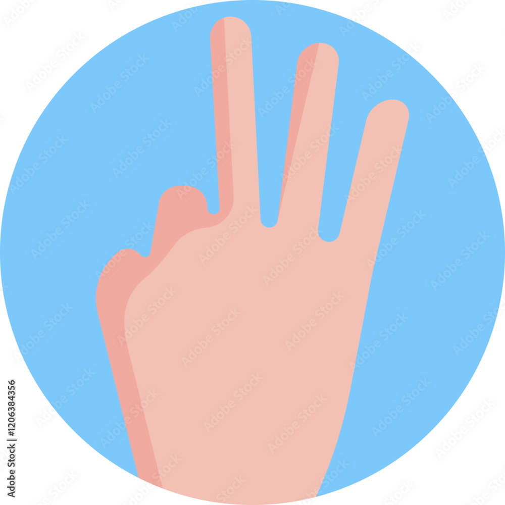 The 3-finger hand sign is used by catchers to signal a specific pitch ...