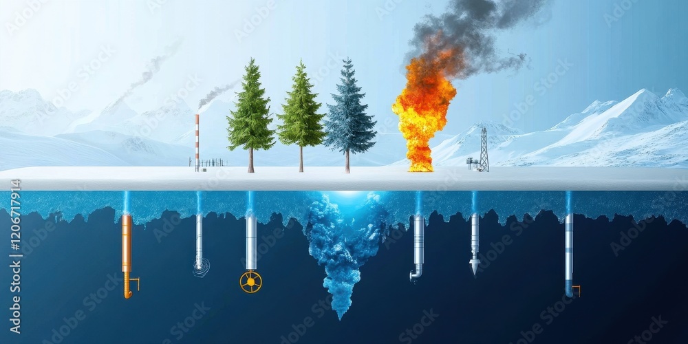 Conceptual Diagram of Geothermal Wells: Understanding Renewable Energy ...