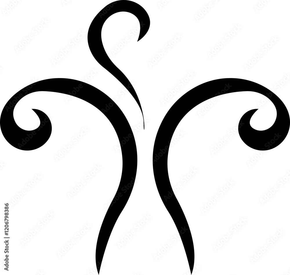 Symbol of aromas vector icon, Smell aroma sign. Hot vapor. Doodle Wavy ...