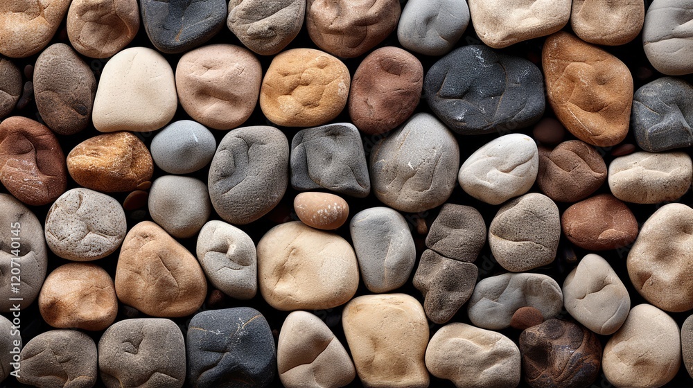 Optical Illusion Autostereogram Depicting Stone Patterns in 3D Stock ...