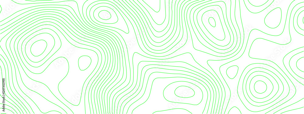 "Modern Transparent PNG Map with Wavy Topographic Line Patterns Over a ...