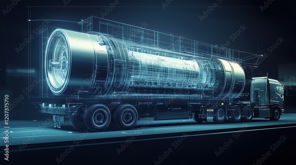Small modular reactors. Cross-section diagram of SMR transportation ... Small modular reactors. Cross-section diagram of SMR transportation ...