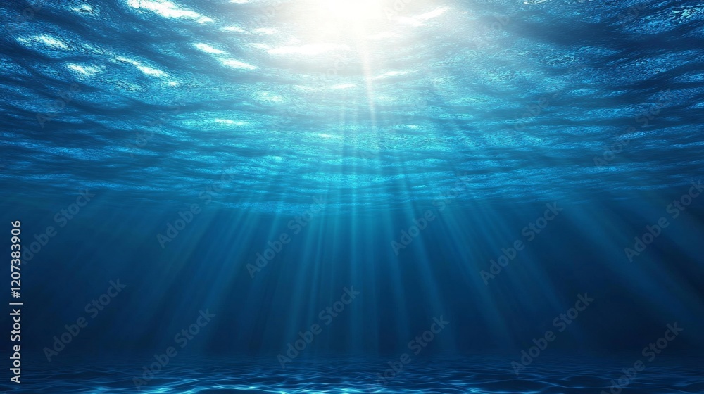 Water caustic light effect with overlay effect. Realistic vector ...