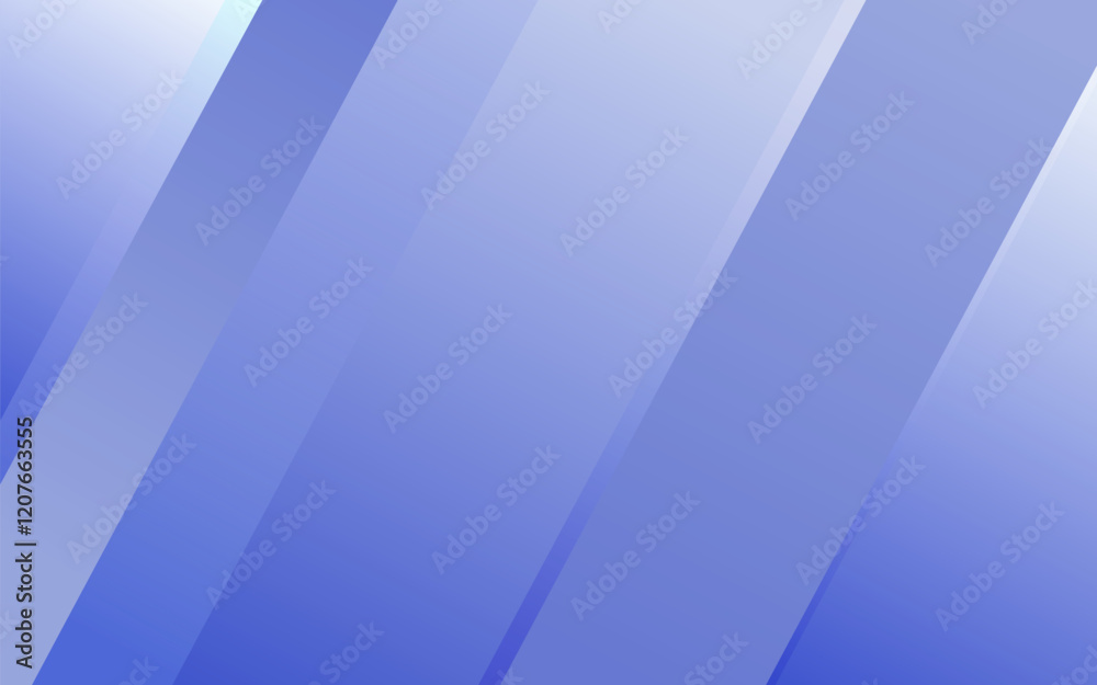 Blue background features overlapping diagonal gradients, creating a bold and professional ...