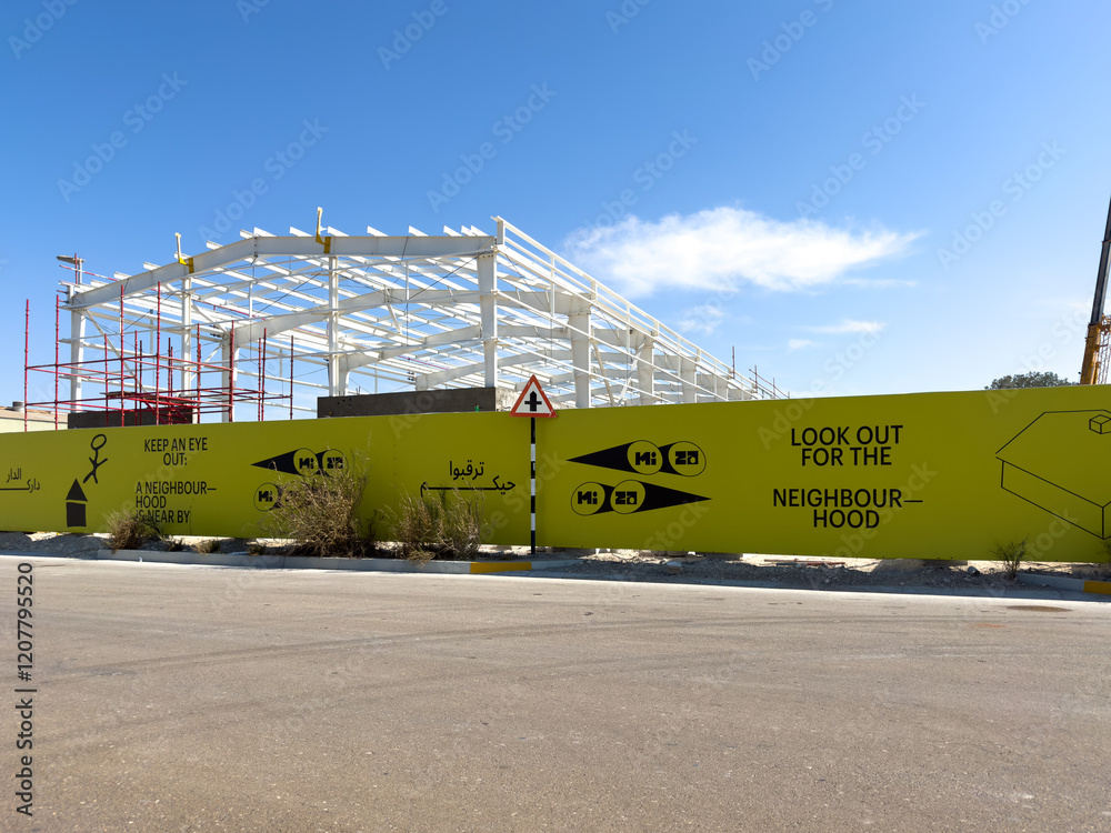 Construction of MiZa, an emerging neighbourhood for entreprenuers and ...