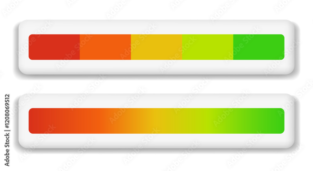 Rating scale or pain scale. Vector clipart isolated on white background ...