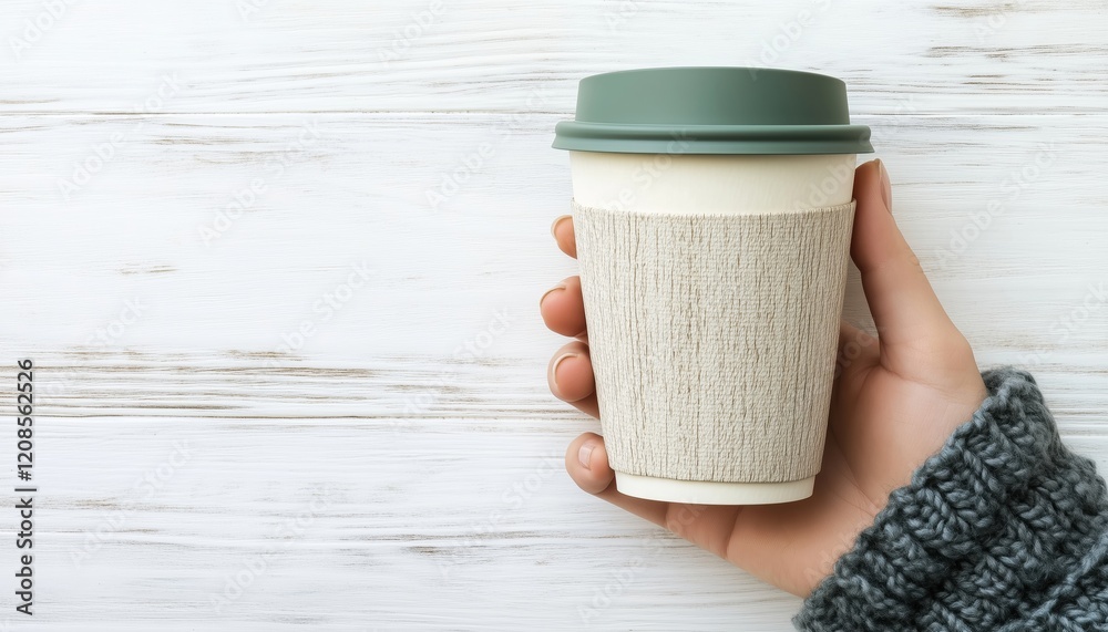 Make A Choice: Stylish Reusable Eco Coffee Cup Made From Natural Bamboo ...