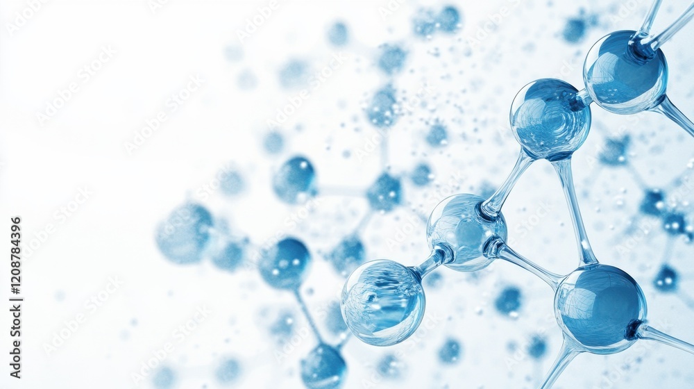 A depiction of a hydrochloric acid (HCl) molecule showing a hydrogen ...