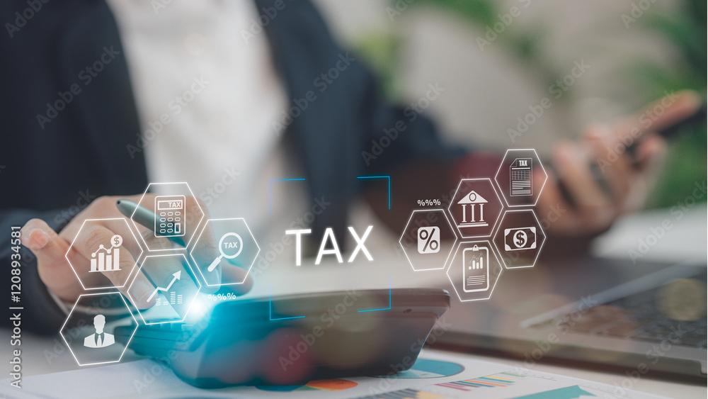 Individual income tax return form online for tax payment. Government ...