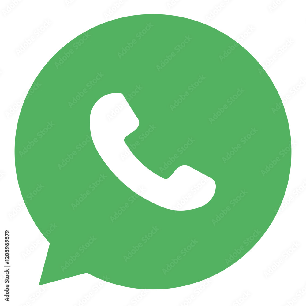 WhatsApp Icon Vector Illustration for Social Media and Messaging in SVG ...