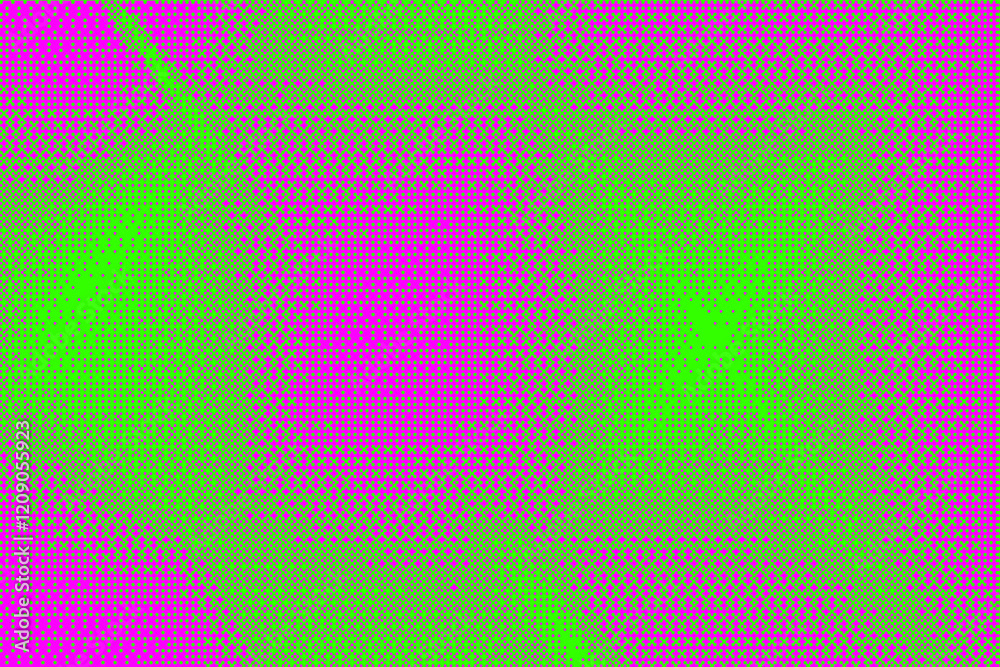 Pixel background with bitmap pattern. Retro game dotted gradient effect. Vector dither gradation ...