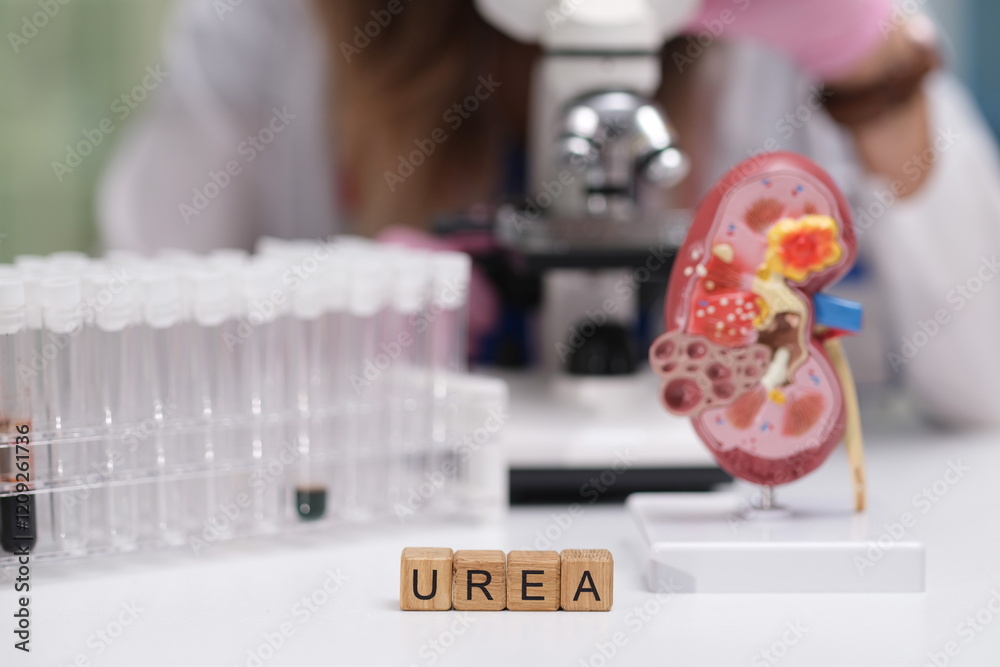 Conducting a detailed exploration of kidney function and urea ...