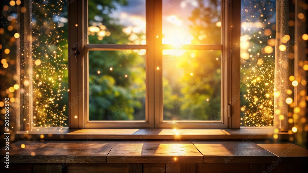 Ilustración de Stock Bokeh Window Light Shadow Overlay PNG - Realistic ...