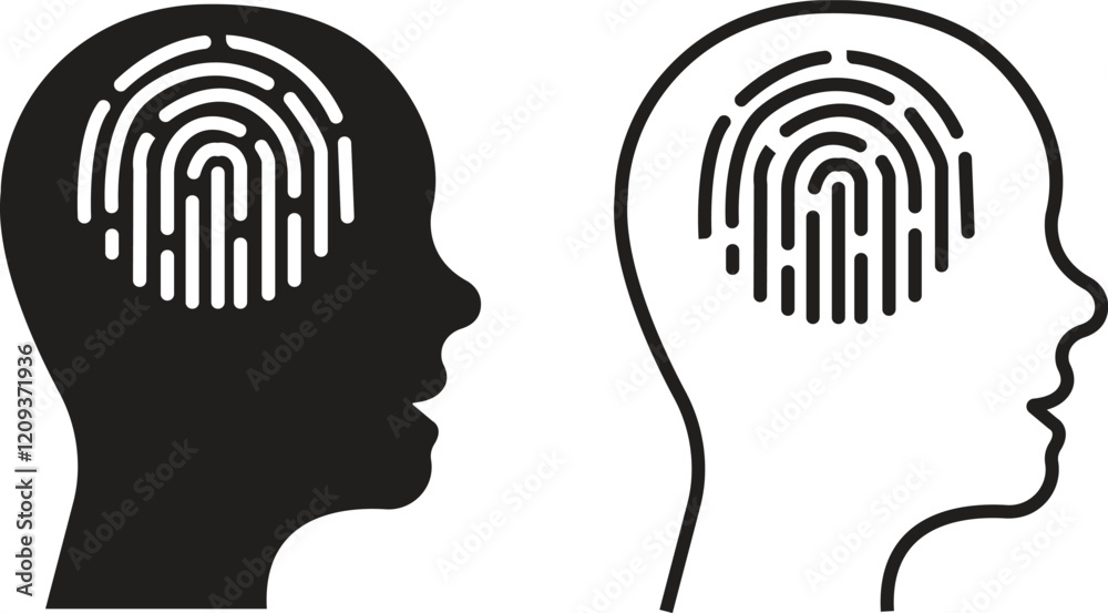 Set of mental state icons. Emotional support, Inspiration, Opportunity ...