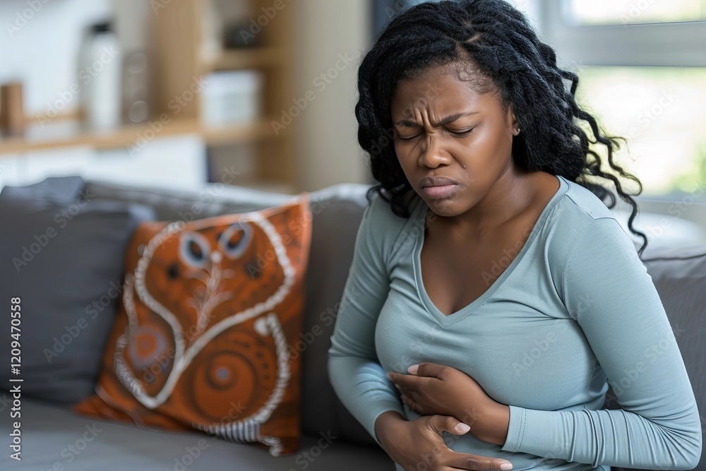 Black woman experiences stomach pain, constipation, and endometriosis ...