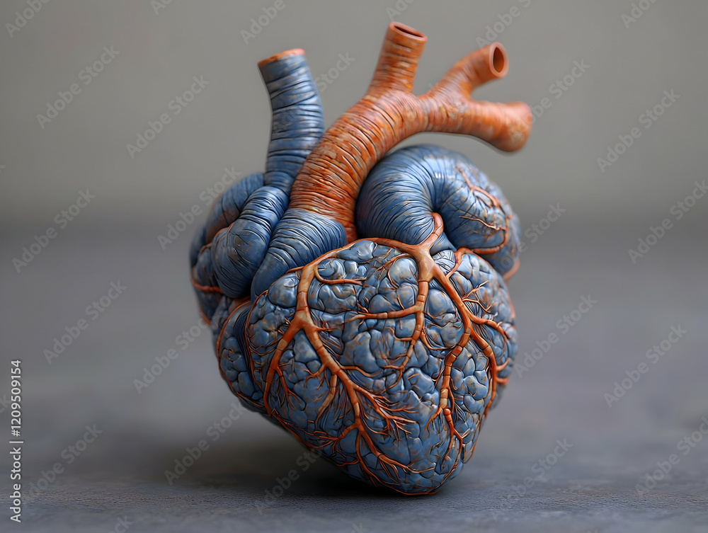 Human Heart: Anatomy, Structure, Function Stock Illustration | Adobe Stock