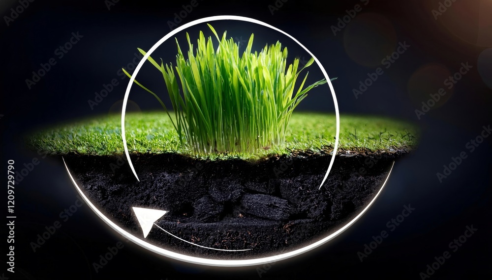 carbon neutral biochar for regenerative agriculture Stock Photo | Adobe ...