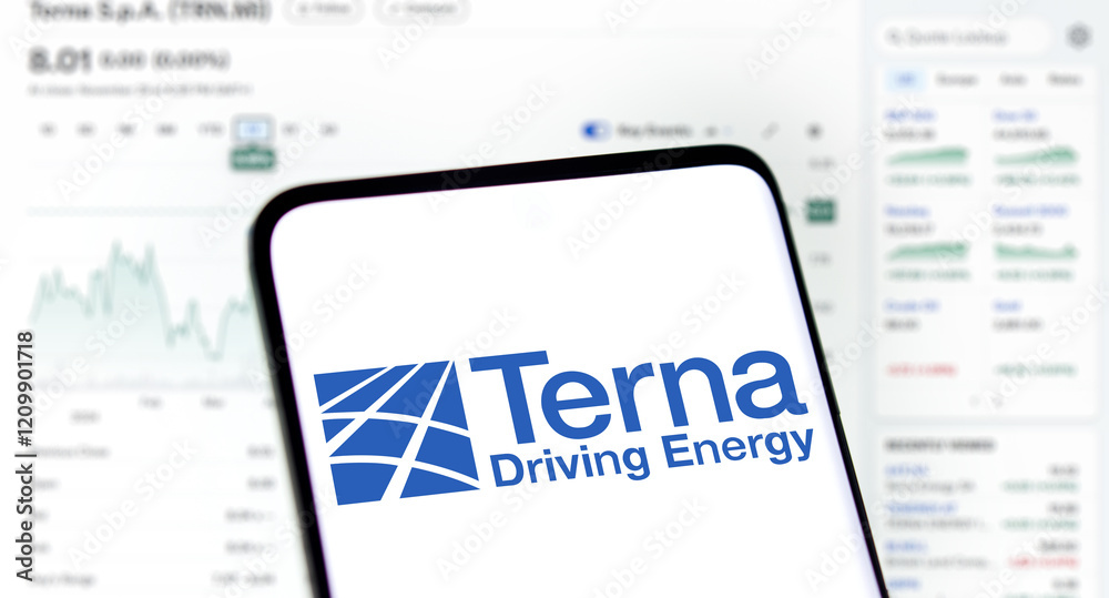 Dhaka, Bangladesh- 1 Dec 2024: Terna driving energy logo is displayed ...