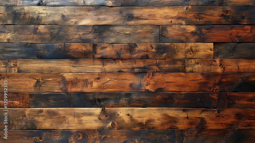 Reclaimed Wood Texture: Rich, dark tones and varying textures of ...