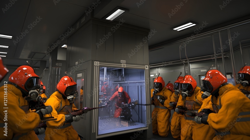 Nuclear Reactor Safety Drill Simulation with Emergency Response Teams ...