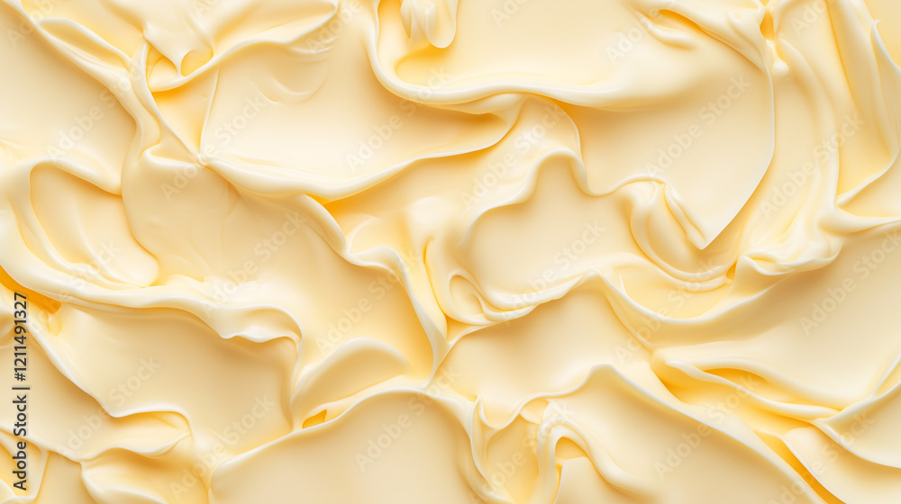 Creamy Butter Texture: A rich, decadent close-up shot revealing the ...
