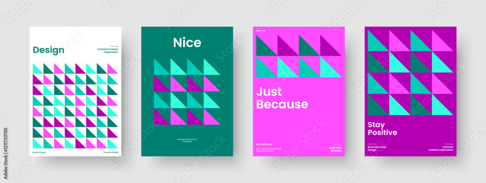 Abstract Banner Layout. Creative Poster Template. Modern Book Cover ...