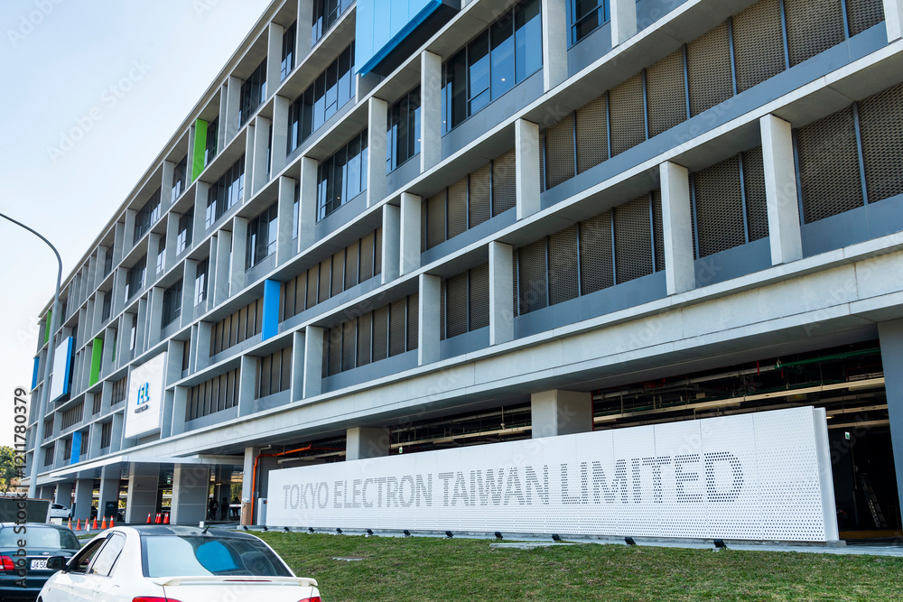 Foto de Stock Tainan, Taiwan- January 20, 2025: View of the Tokyo ...