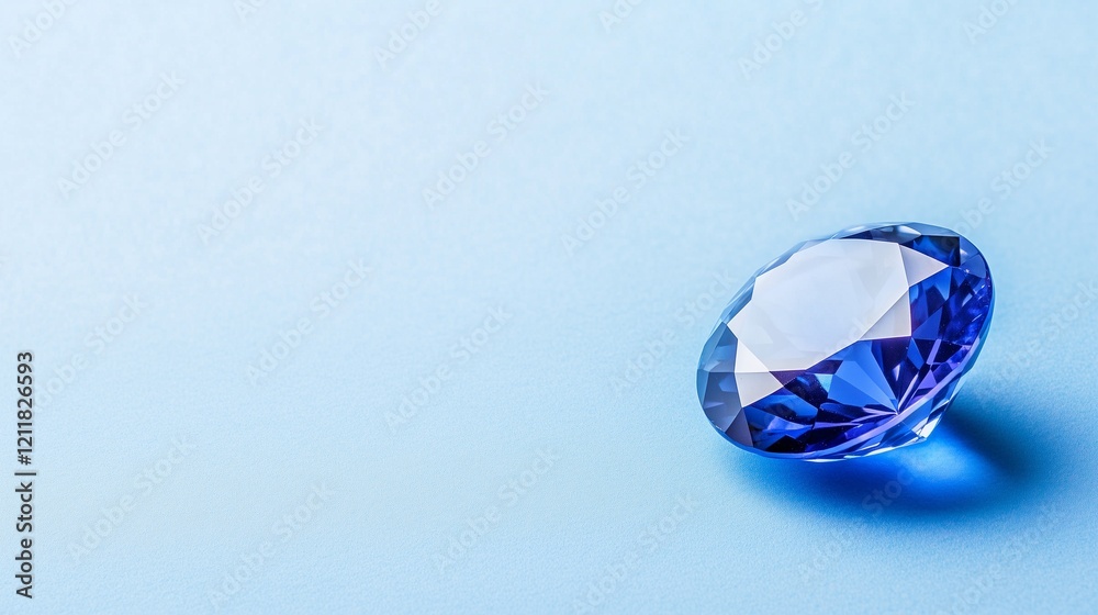 Blue Sapphire surface background Stock Photo | Adobe Stock