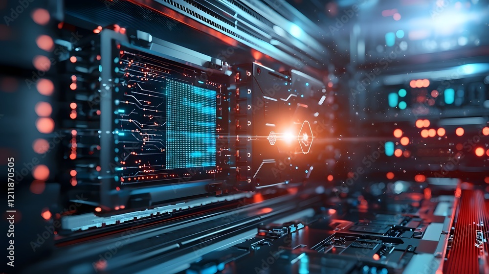 Advanced quantum computing system generating unbreakable cryptographic ...