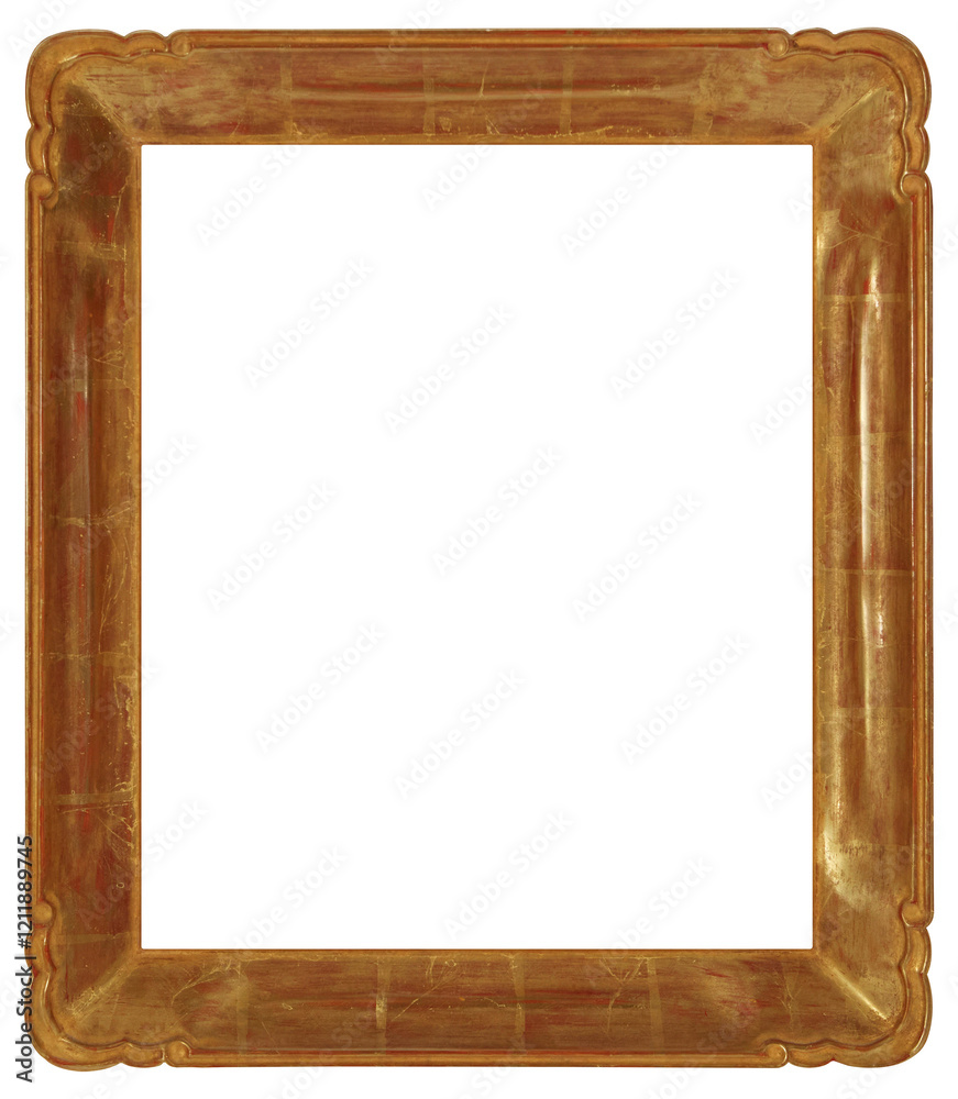 Picture frame with rounded corners, on a transparent background, in PNG ...