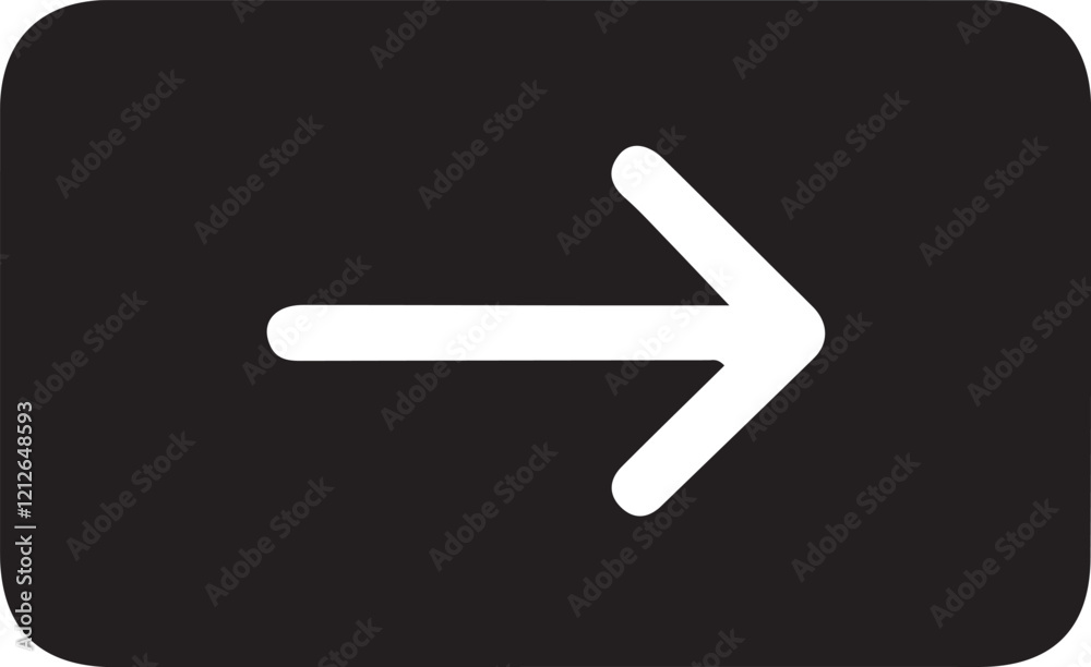 Black next button silhouette vector. right shift button silhouette ...