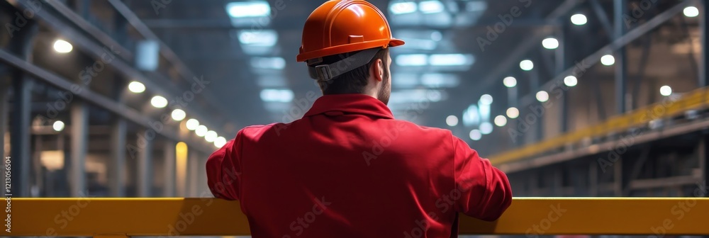 Warehouse Supervisor Overseeing Operations - A warehouse supervisor ...