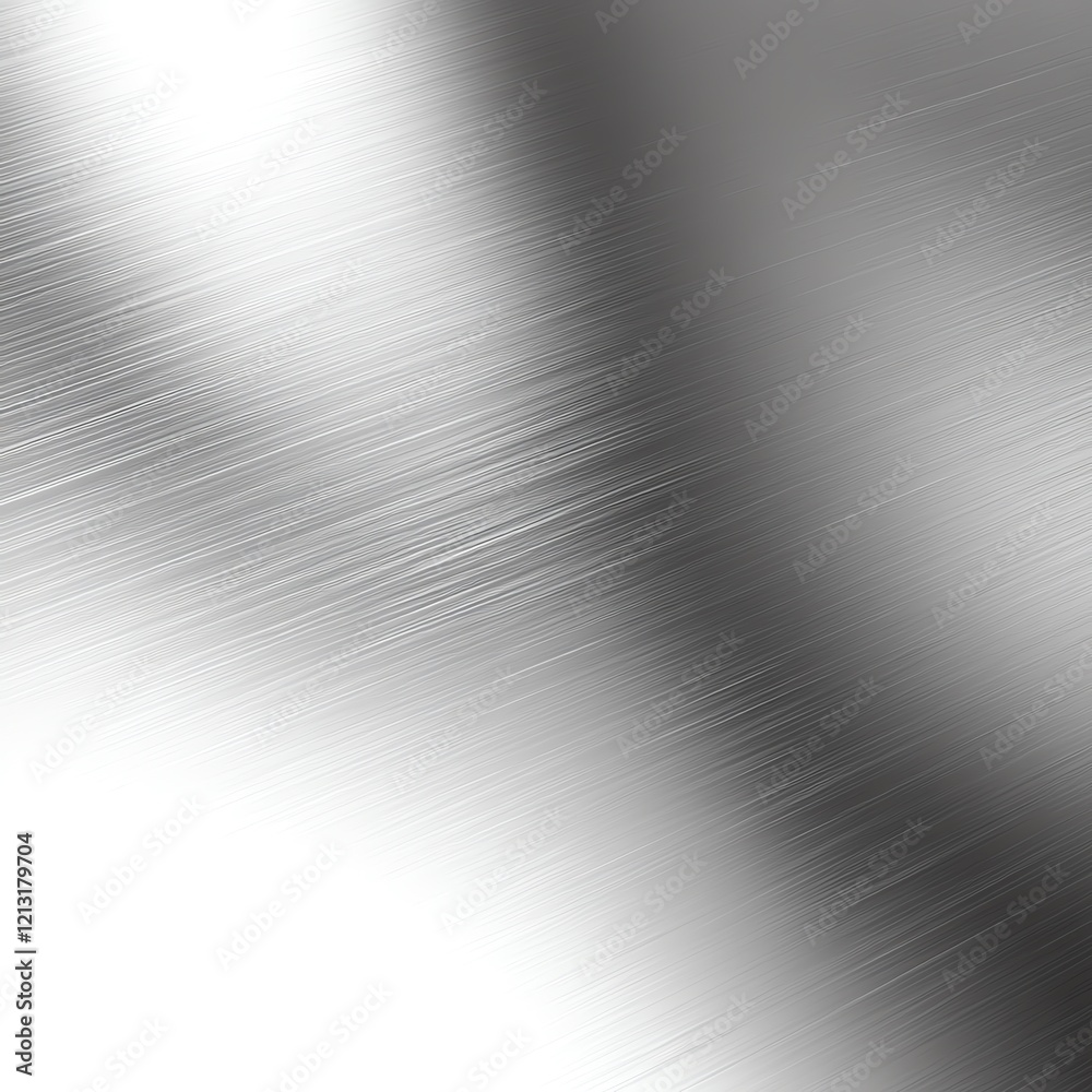 Abstract silver brushed metal texture background. Shiny metallic ...