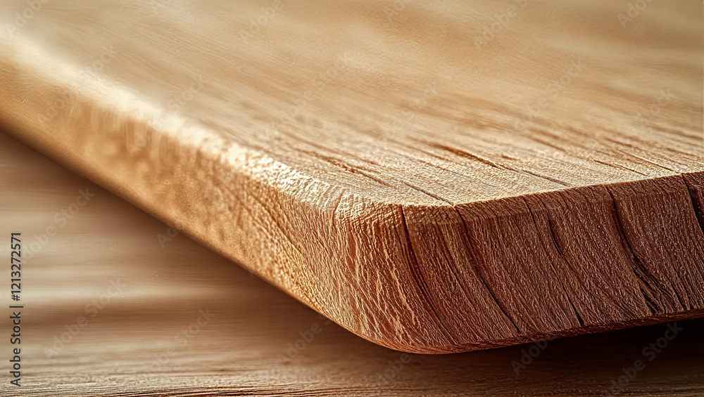Wooden Board Close-up Macro image, Surface Grain Texture of Compressed ...