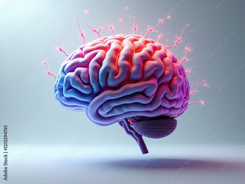 The brain is the control center of the human body, responsible for ...