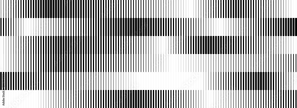 Black and white striped halftone gradient. Fading line gradation ...