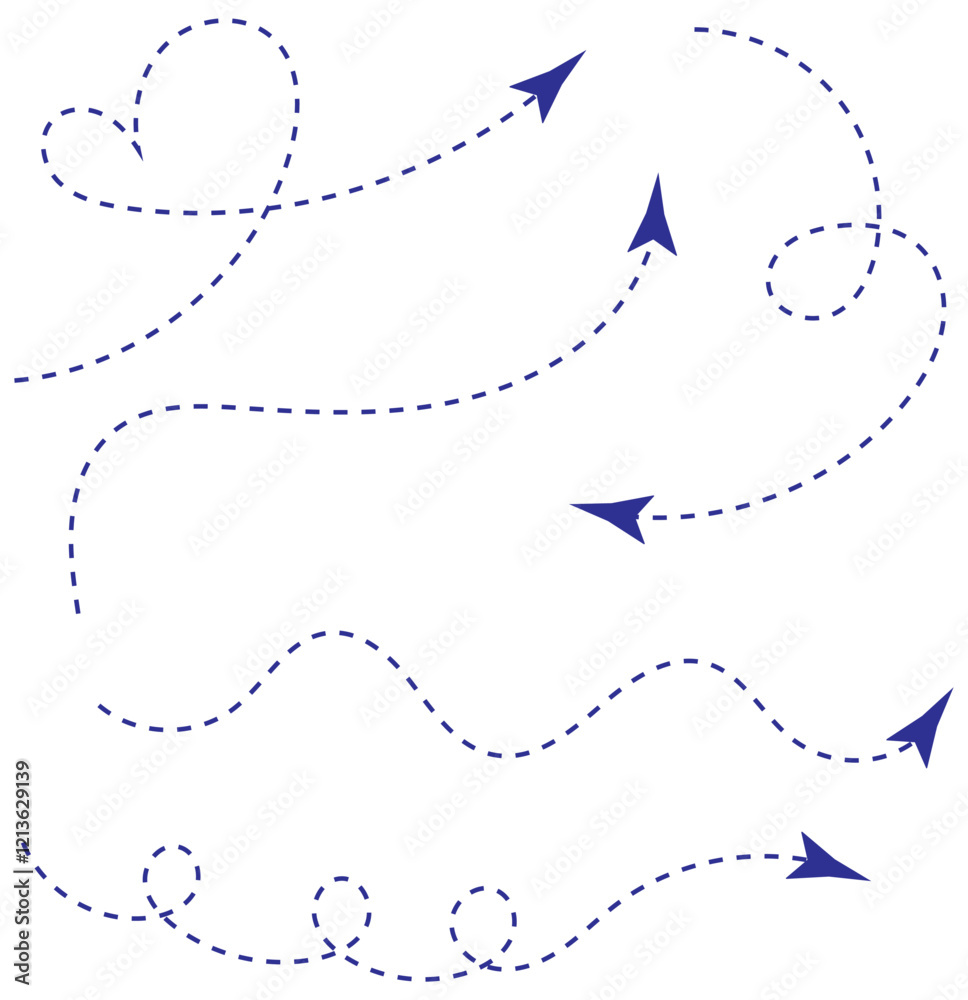 Transparent PNG available Squiggle line dashed arrow. Dash curved ...