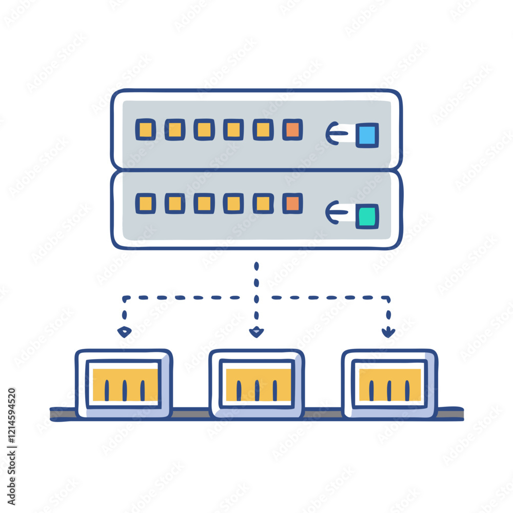 vlan icon, vlan vector illustration-simple illustration of vlan, perfect for vlan logos and ...