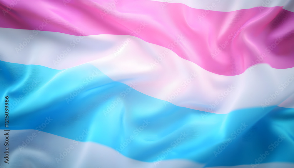 waving transgender pride flag background for international trans day of ...