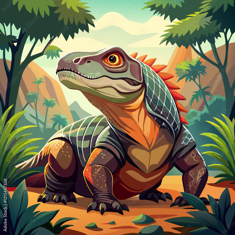 Komodo Dragon: The largest lizard, native to Indonesia, known for its ...