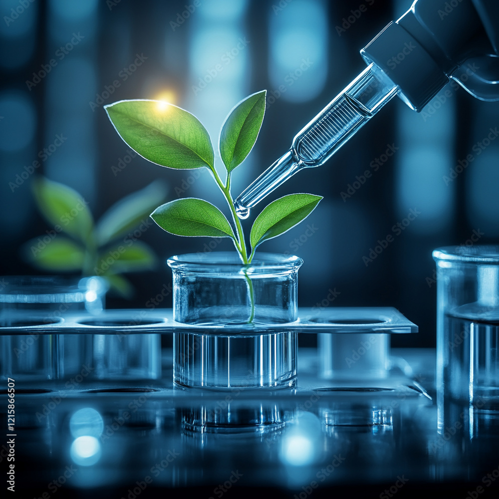 Biotechnology concept background HD 8K wallpaper Stock Photographic ...