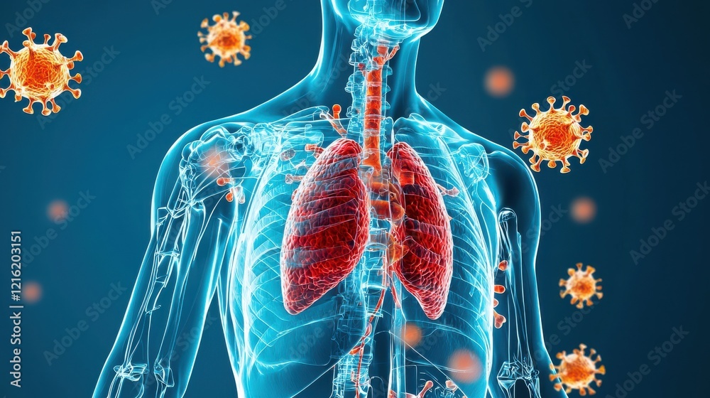 Impact of hmpv virus on respiratory health a visualization study in ...