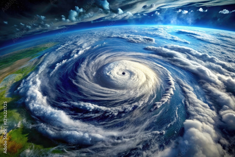Witness the raw power of nature: a breathtaking satellite image reveals ...