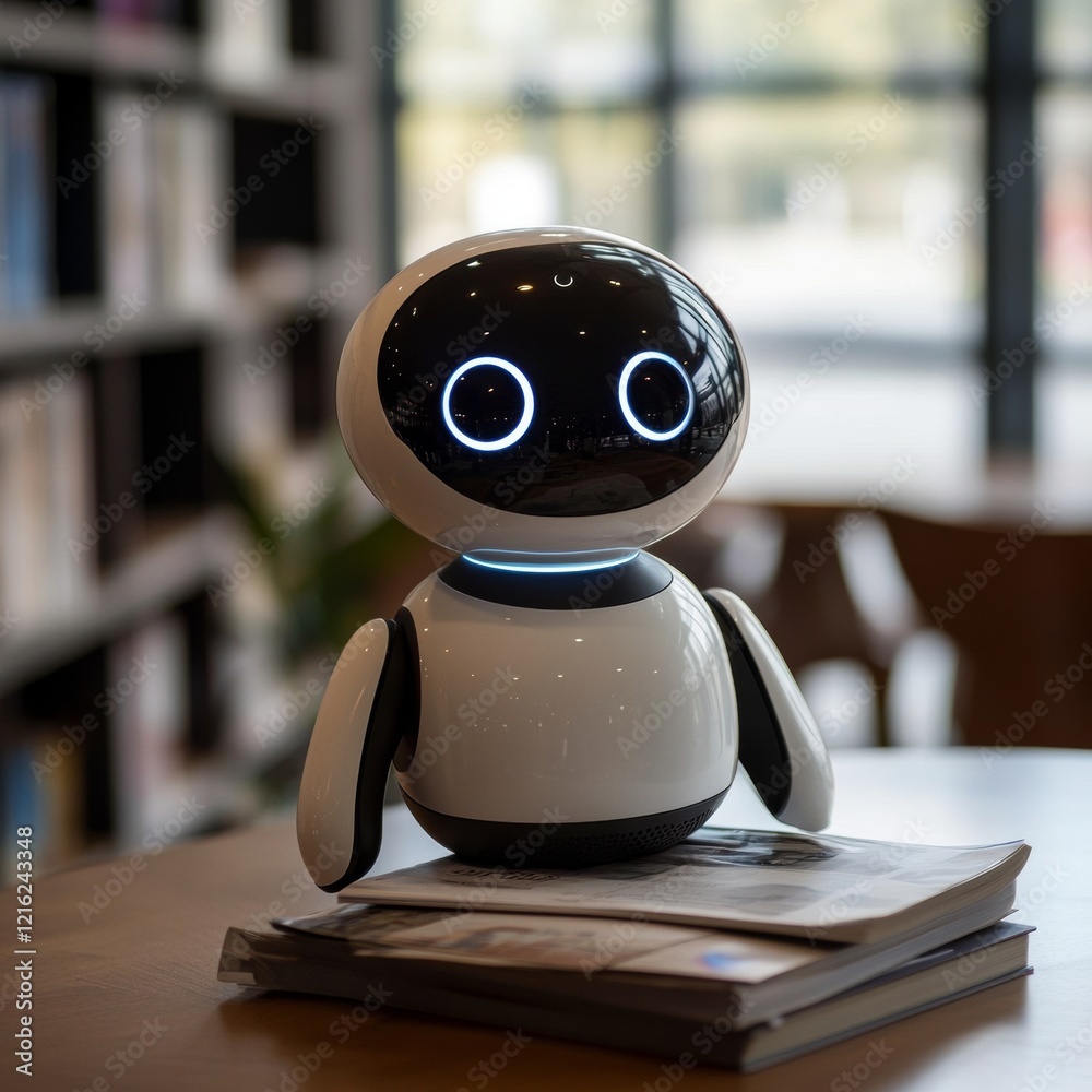 Human interact with AI artificial intelligence virtual assistant ...