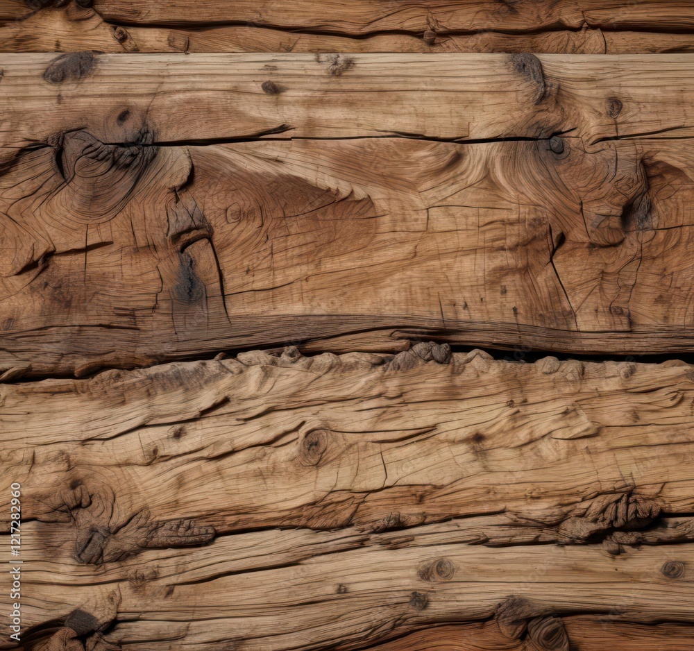 Rough wood grain texture with knots and natural imperfections, organic ...