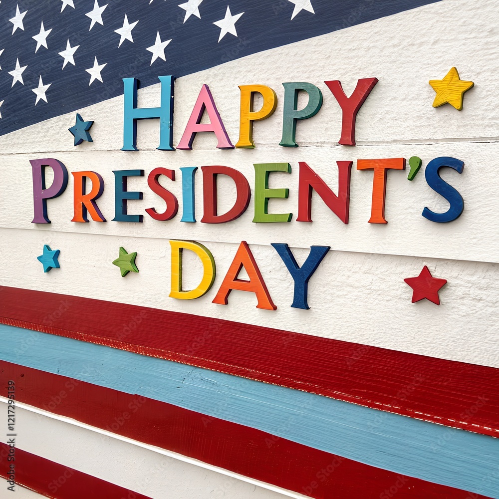 Happy Presiidents Day Banner Background and Greeting Cards. Vector ...