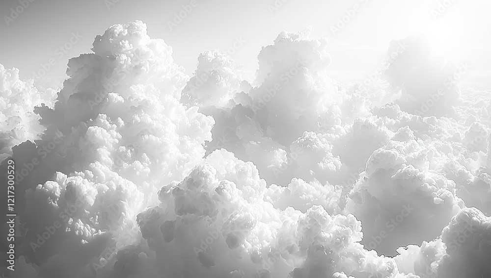 Sky Cloud Sun Light Overlays, digital backdrop, natural sky skies sun ...