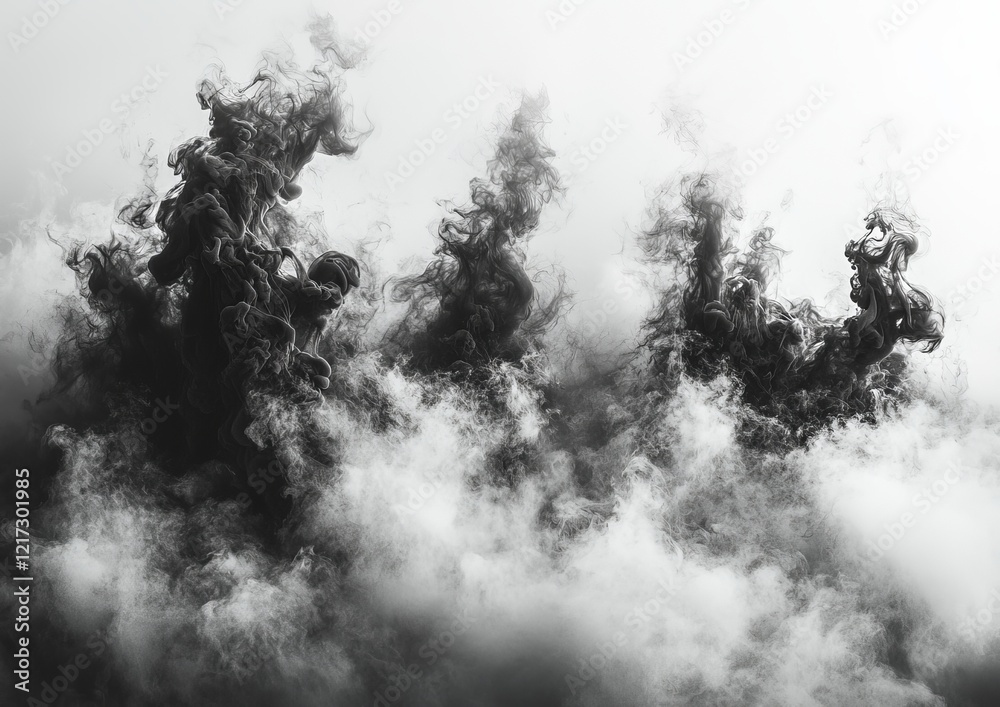 Spooky fog overlays, Halloween overlay, realistic smoke fog overlay ...