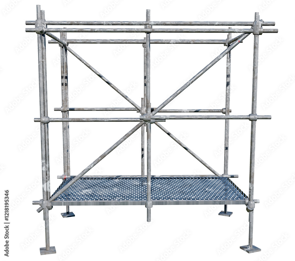 Scaffolding Rig: A modular scaffolding rig, easily assembled and ...