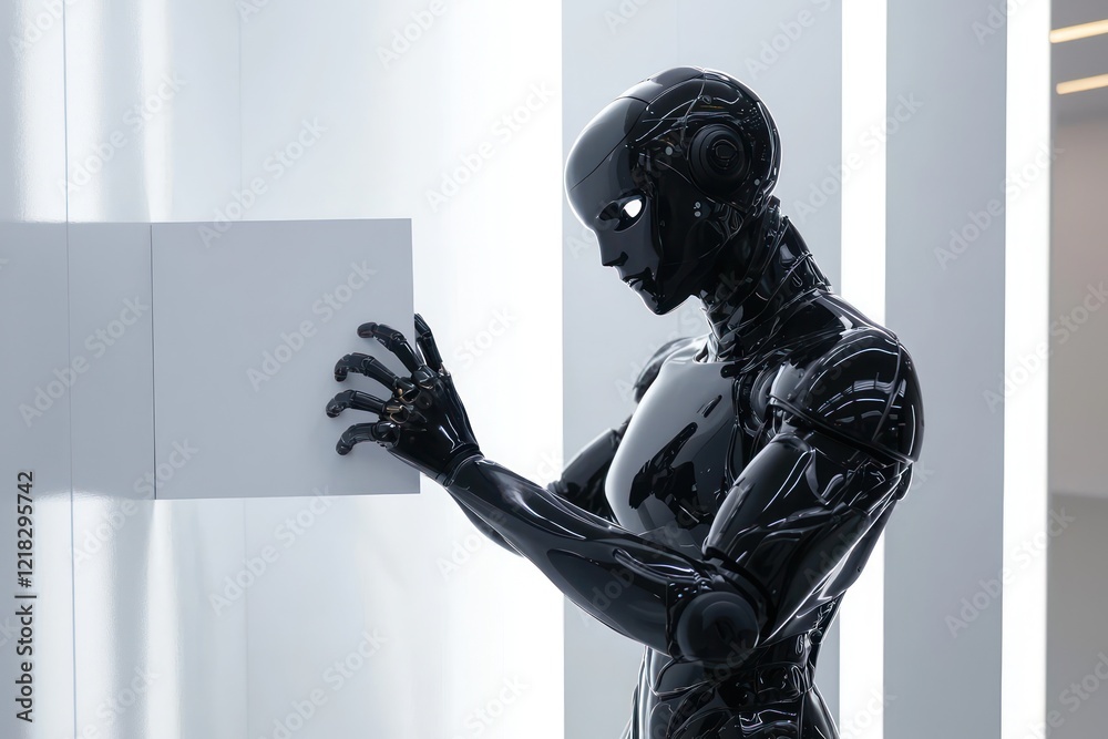 The clean geometric design of a cube mockup is accentuated by the firm ...